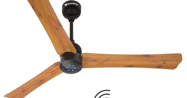 Atomberg Renesa+ 1200 mm 3 Blade Ceiling Fan, Oak wood