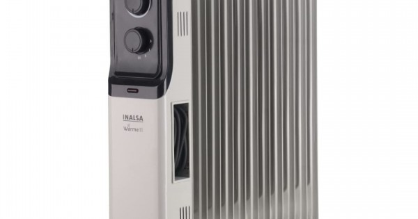 Buy Inalsa Warme 9 Room Heater Oil Radiator 2900W, 3 Heat Selection, Grey