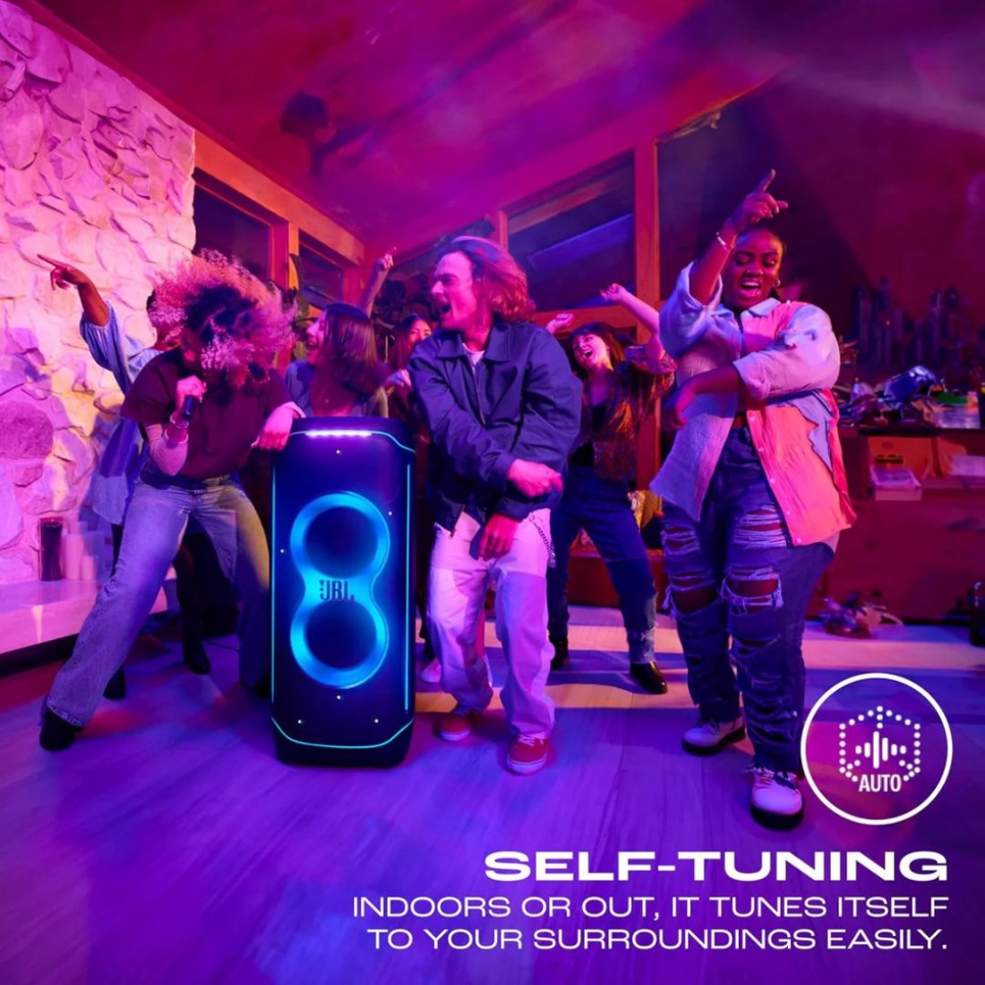 JBL PartyBox Ultimate 1100W Bluetooth Party Speaker with Dynamic Lightshow