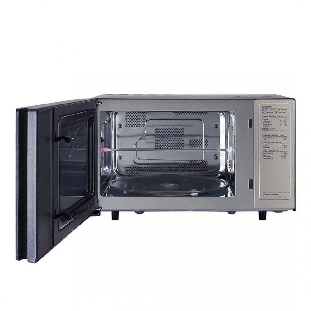 LG MJEN286UH 28L Charcoal Convection Microwave Oven, Black