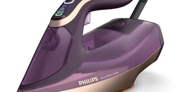 Buy Philips Azur Steam Iron DST8040/30 With Vertical steam function, Purple
