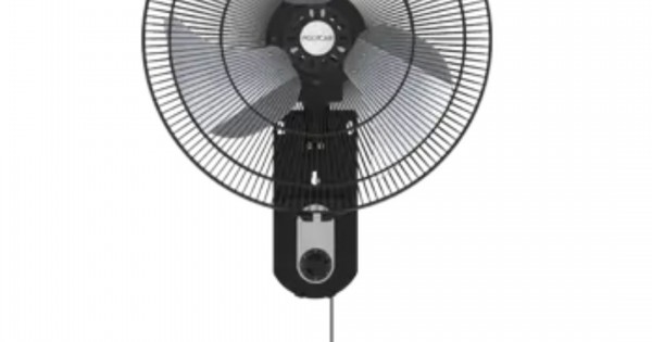 Buy Polycab Aerobliss Metal Wall Fan – 18 Inch, High-Speed, Black ...